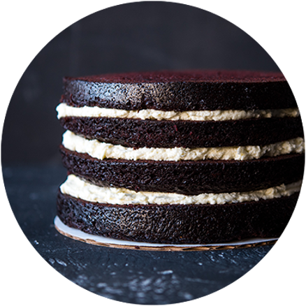 Download Chocolate Glossy Dark Cake On White Stuffed - Cookbook - Full ...
