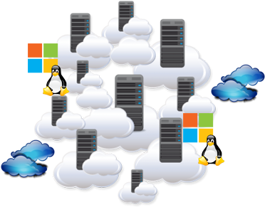 Download Cloud Windows Vps Hosting - Linux - Full Size PNG Image - PNGkit