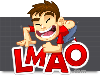 Download Illustrations Cartoon Logo Design For Lmao - Lmao Animated - Full Size PNG Image - PNGkit