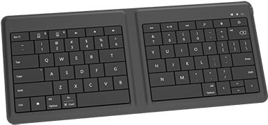 Download Transparent Universal Foldable Keyboard Rotator - Microsoft Universal Foldable Wireless ...