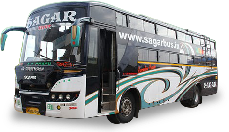 Download Bus - Sagar Bus - Full Size PNG Image - PNGkit