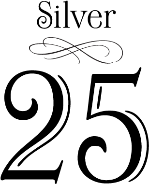 Download 25th - 25th Anniversary Clip Art - Full Size PNG Image - PNGkit