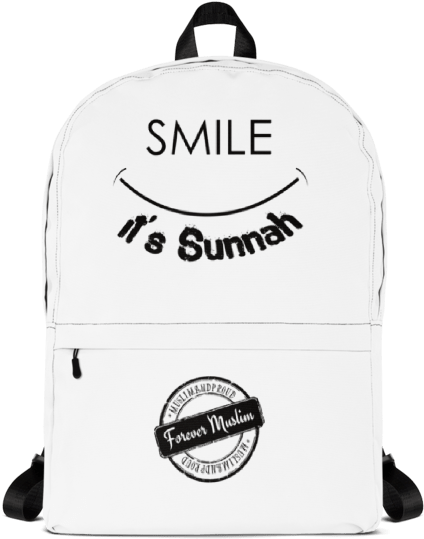 Download Smile Its Sunnah Backpack - Islam - Full Size PNG Image - PNGkit