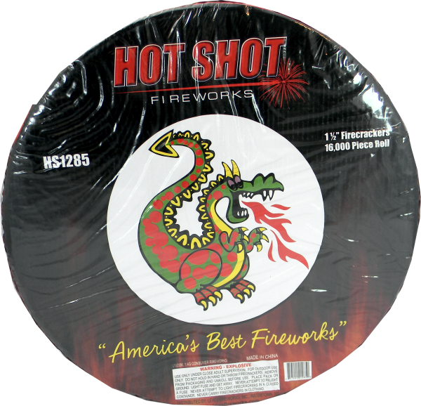 Download 16,000 Cracker Roll By “hot Shot” - Firecracker - Full Size ...