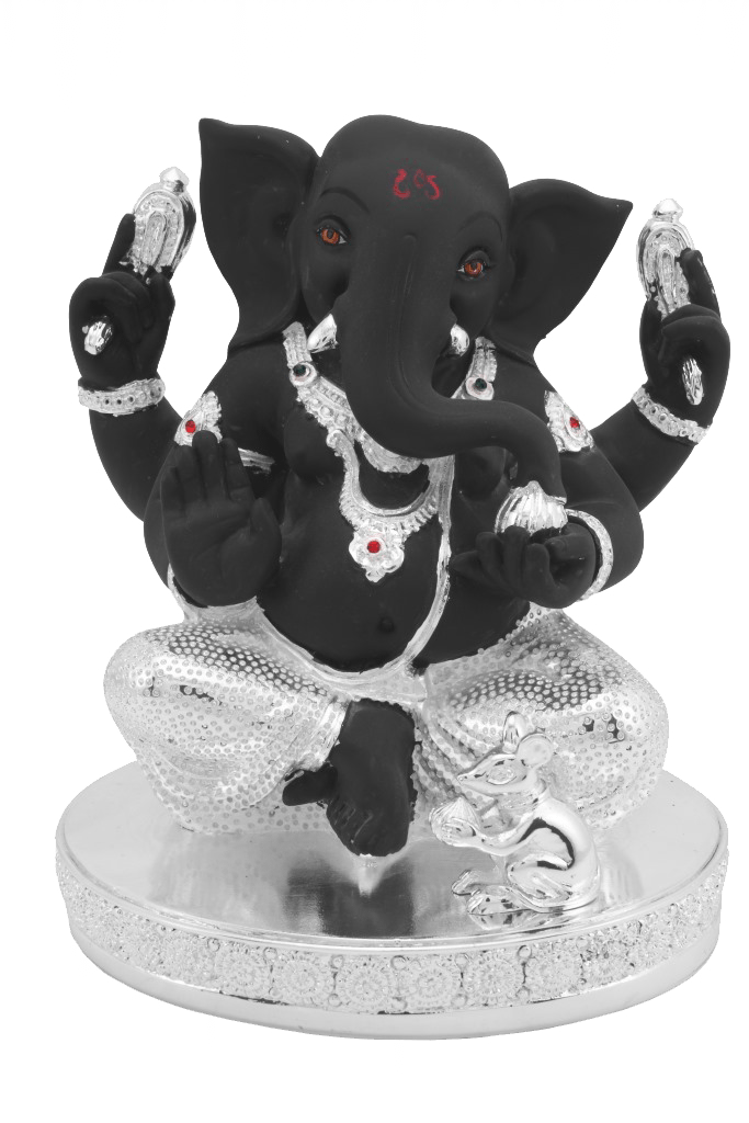 Download Modak Ganesha Large Bt - Ganpati In Black Murti - Full Size ...