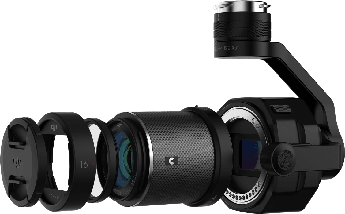 Download Dji Zenmuse X7 - Full Size PNG Image - PNGkit