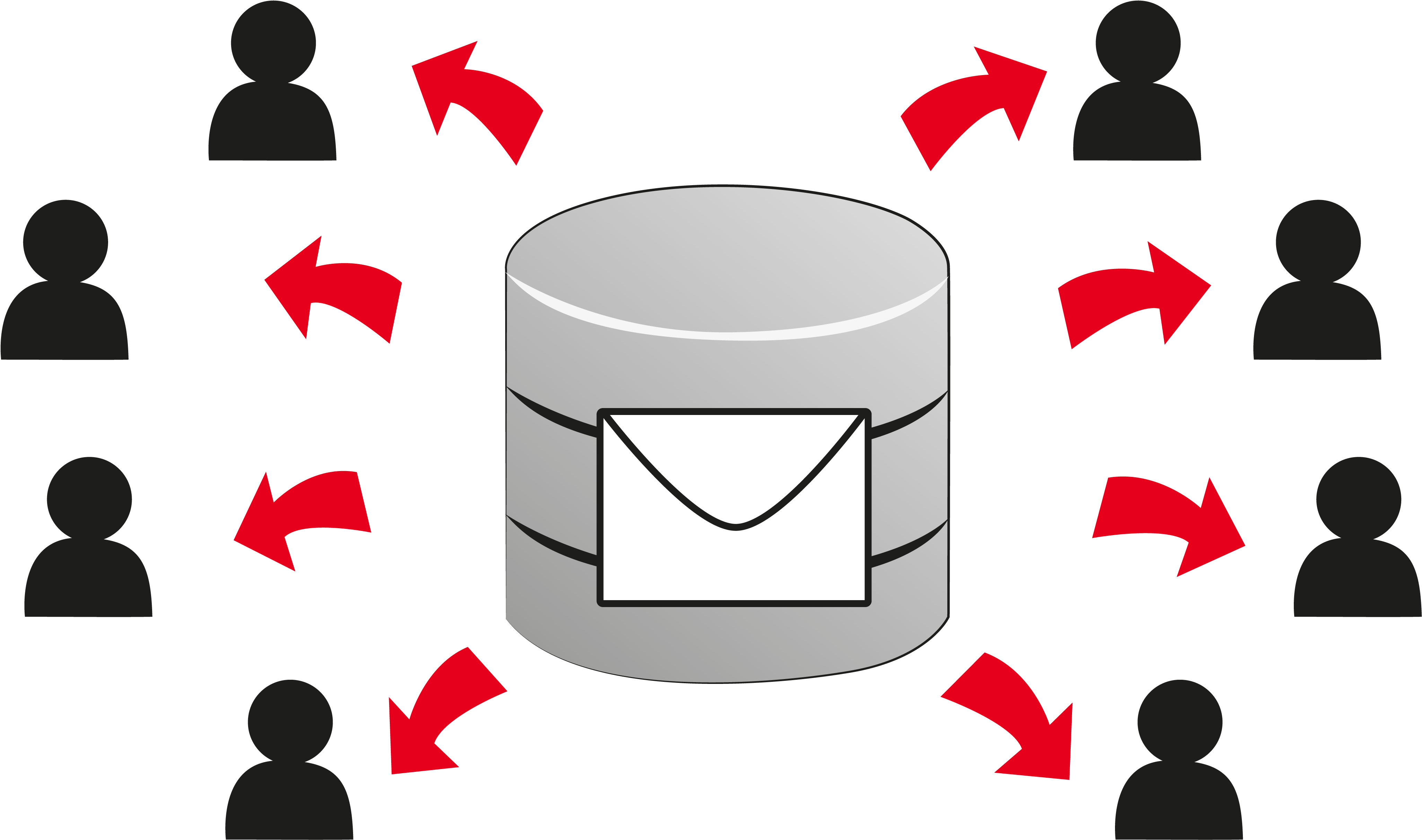 Download [responsive] Database Email List - Email List Clip Art - Full ...
