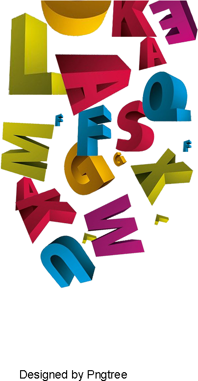 Download Colorful Abstract English Alphabet, Abstract, Bright ...