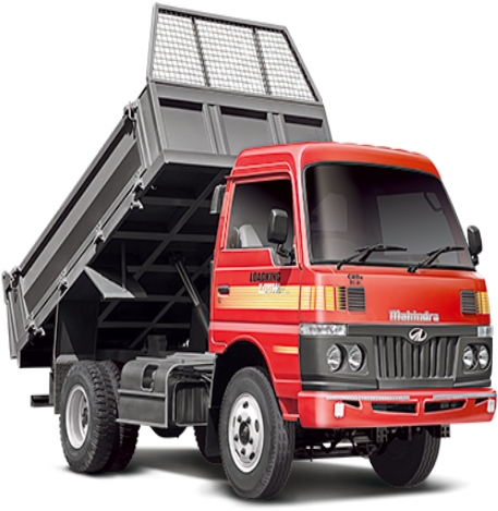 Download Mahindra Loadking Zoom Tipper - Full Size PNG Image - PNGkit