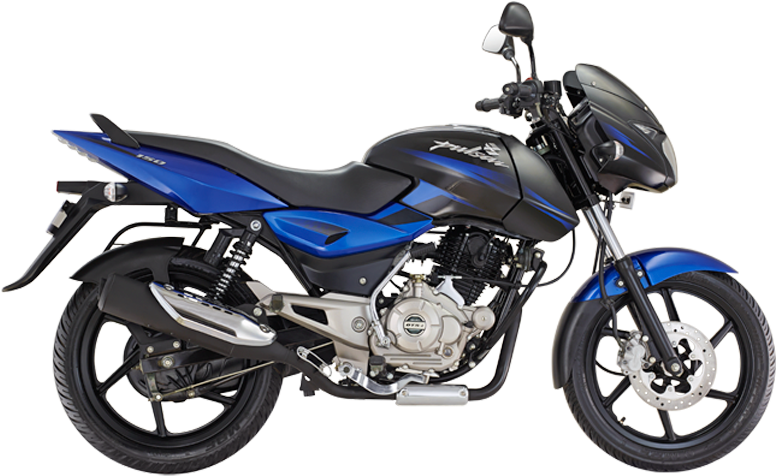 Download Bajaj Pulsar 150 Motorcycle - Pulsar 150 Blue Black - Full ...