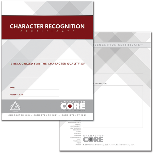 Download Character Recognition Certificate - Strata Leadership - Full ...