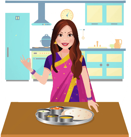 Download Jaipur Market - Indian Women Cooking Vector - Full Size PNG ...