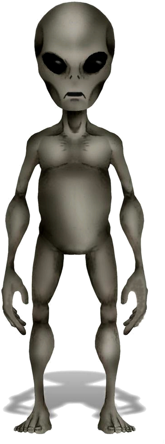 Download Grey Alien No Background - Extraterrestrial Life - Full Size ...