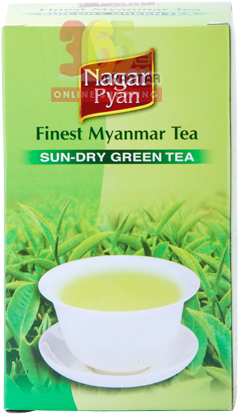 Download Nagar Pyan Sun-dry Green Tea - Green Tea 100g - Full Size PNG ...