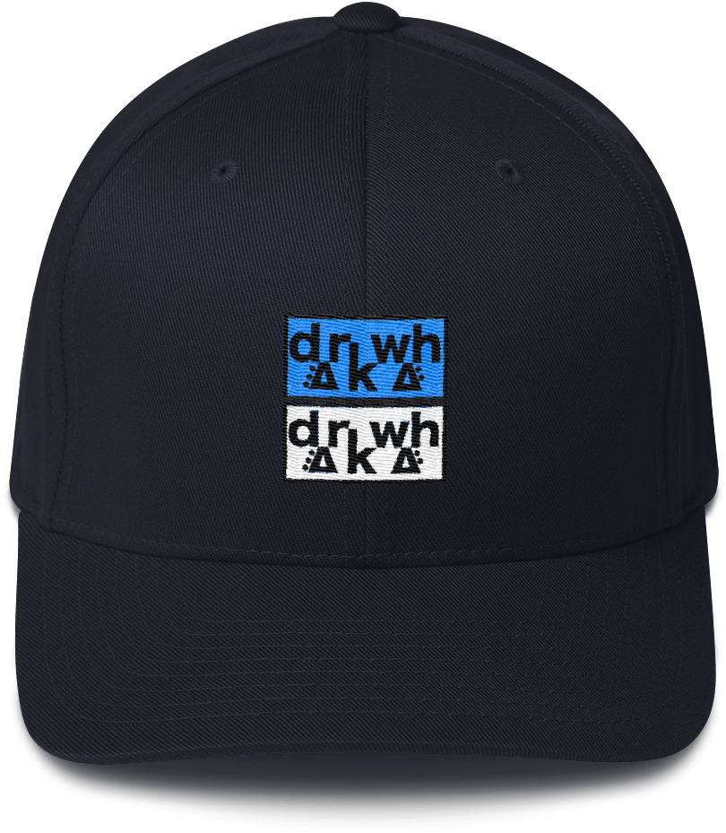 Download Blue/white Cap - Hat - Full Size PNG Image - PNGkit
