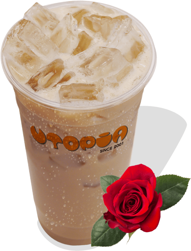 Download Rose Milk Tea - Garden Roses - Full Size PNG Image - PNGkit