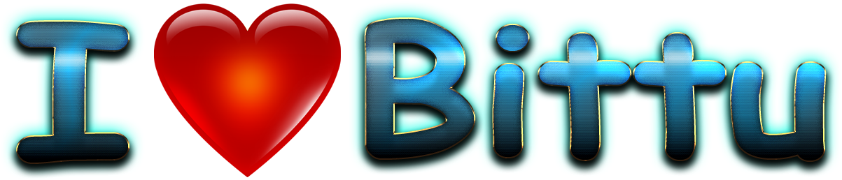 Download Bittu Love Name Heart Design Png - Bittu Name - Full Size PNG ...