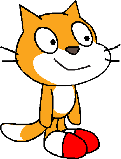 Download Scratch Cat With Shoes - Sprite Scratch - Full Size PNG Image ...