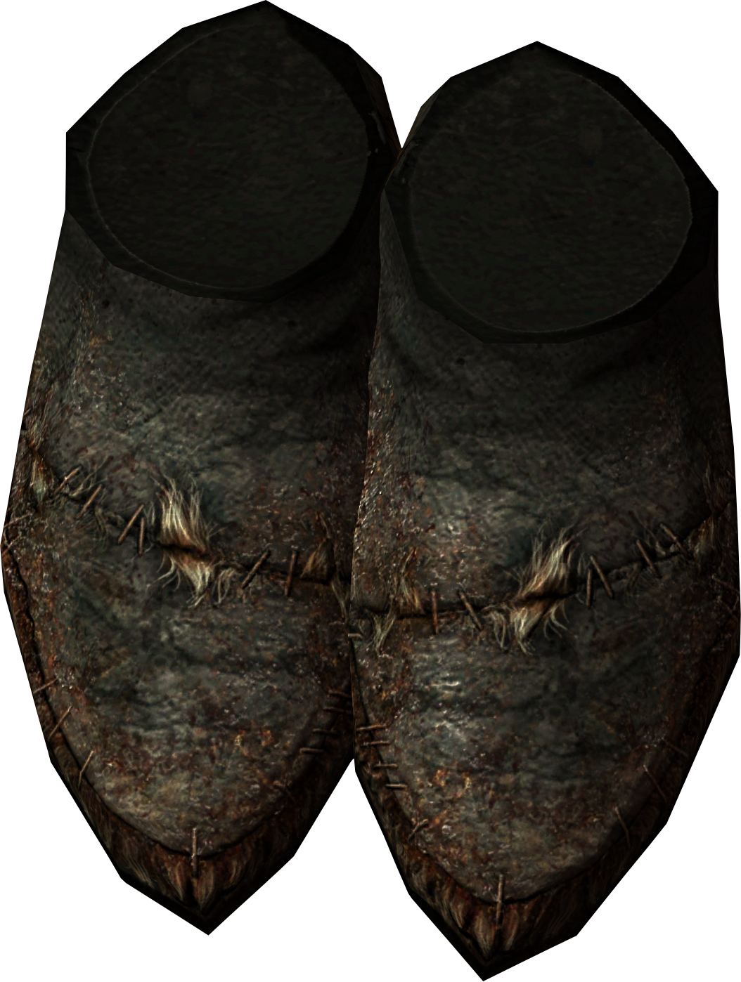 Download Fur Shoes - Skyrim Shoes - Full Size PNG Image - PNGkit