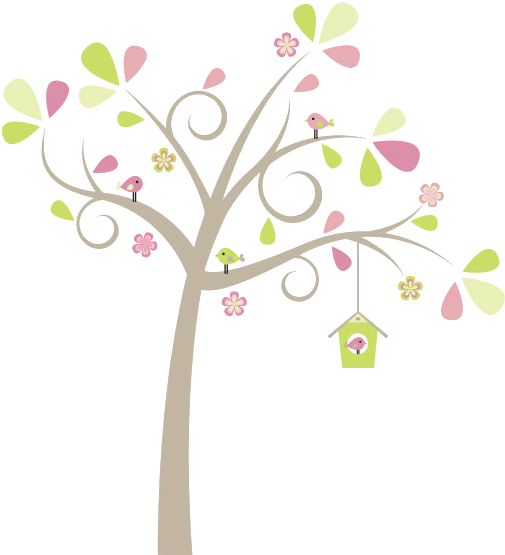 Download Cute Tree Png By Hanabell On Deviantart - Pink Tree Clip Art ...