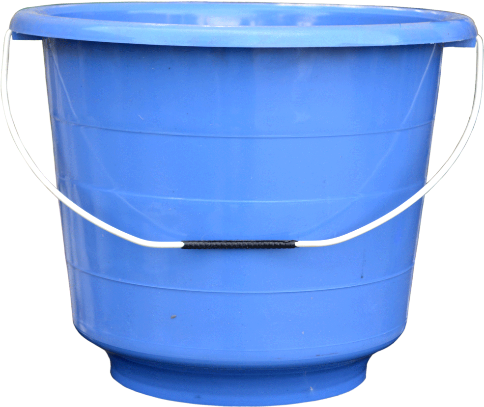 Download Plastic Bucket Png Photos - Bucket Blue Transparent - Full ...