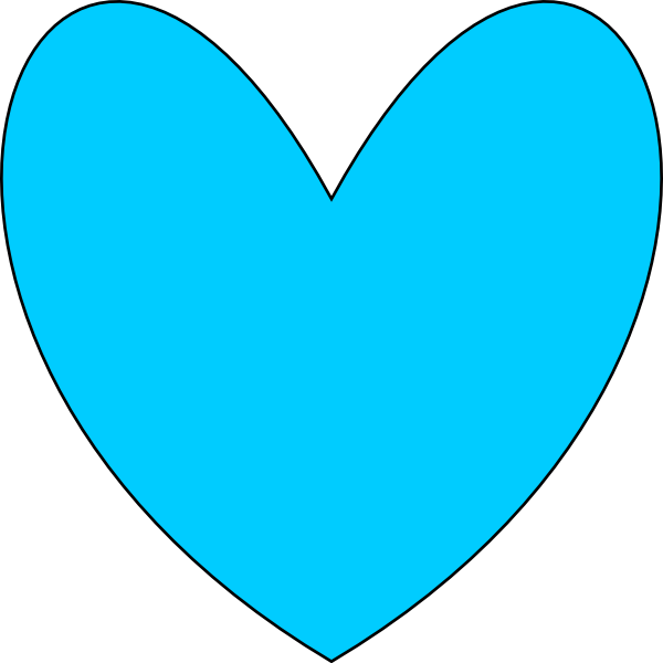 Download Blue Heart Svg Clip Arts 600 X 600 Px - Full Size PNG Image ...