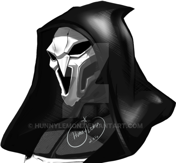 Download Overwatch Fanart - Reaper Side View Overwatch - Full Size PNG ...