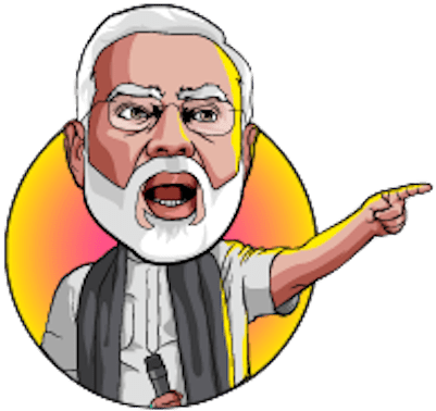 Download Narendra Modi Clipart 5 By Brittany - Modi Cartoon Png - Full ...
