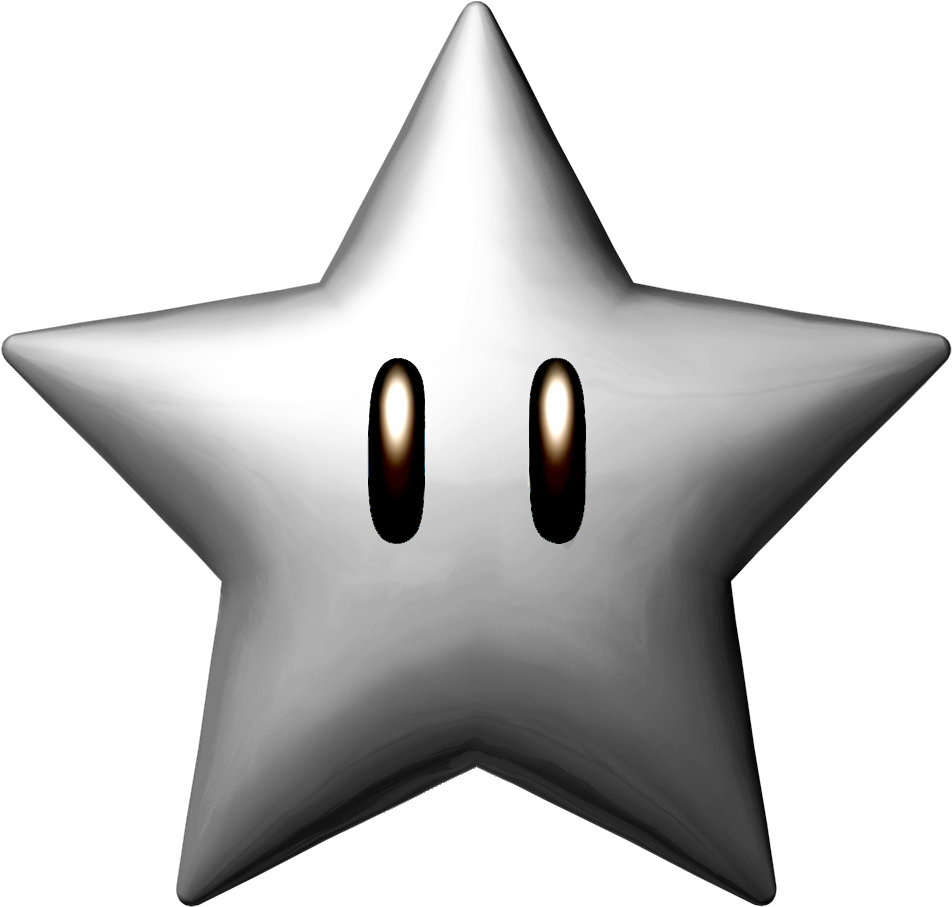 Download Silverstarsme - Mario Kart Super Star - Full Size PNG Image ...