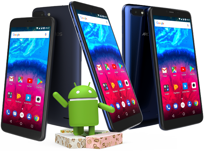 Download Make It Yours With Android Nougat - Archos Core 55s 5.45" Dual ...