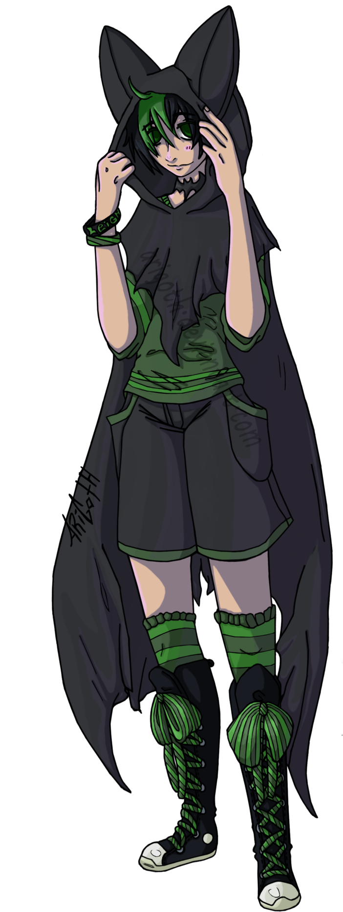 Download Png Stock Boy By Arigoth On Deviantart - Cute Anime Bat Boy ...