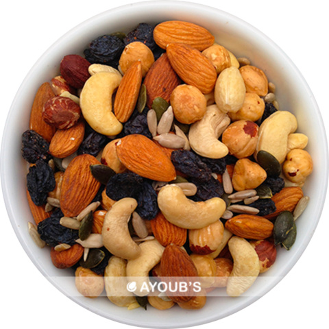 Download Raw Trail Mix - Mix Nuts - Full Size PNG Image - PNGkit