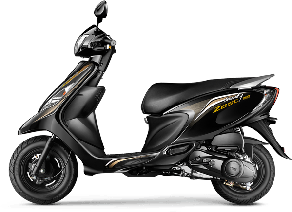 Download Tvs Scooty Zest - Honda Grazia Grey Colour - Full Size PNG ...