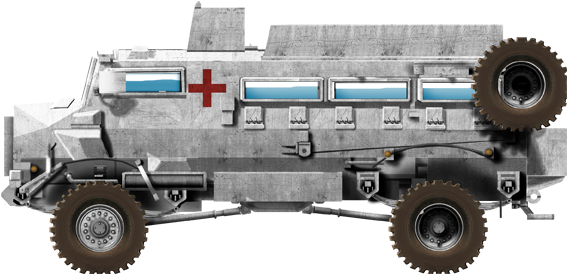 Download Casspir Mk3 Ambulance - Casspir Mk Vr - Full Size PNG Image ...
