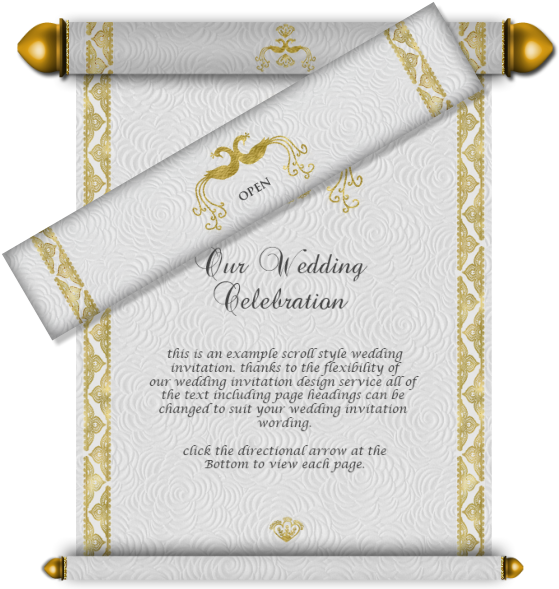 Download Email Wedding Card Royal Scroll Wedding E-card Design - Royal Scroll Wedding Card ...