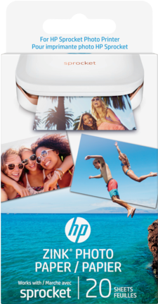 Download Hp Zink™ Sticky Backed Photo Paper 20 Sht/2 X 3 In - Hp ...