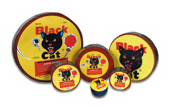 Download Black Cat Firecrackers Bomb - Full Size PNG Image - PNGkit