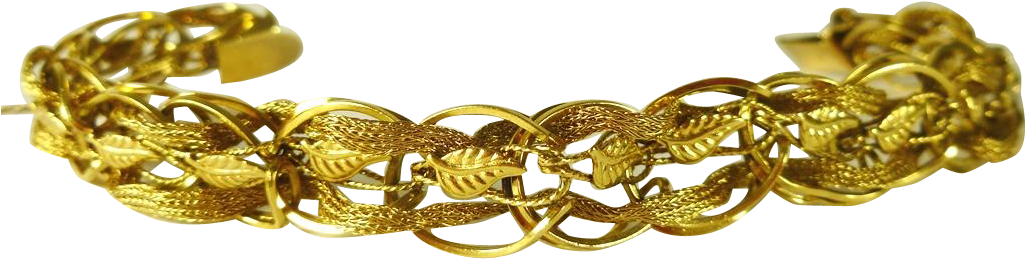 Download Fancy Braided 14 Kt - Fancy Braided 14 Kt. Gold Bracelet ...