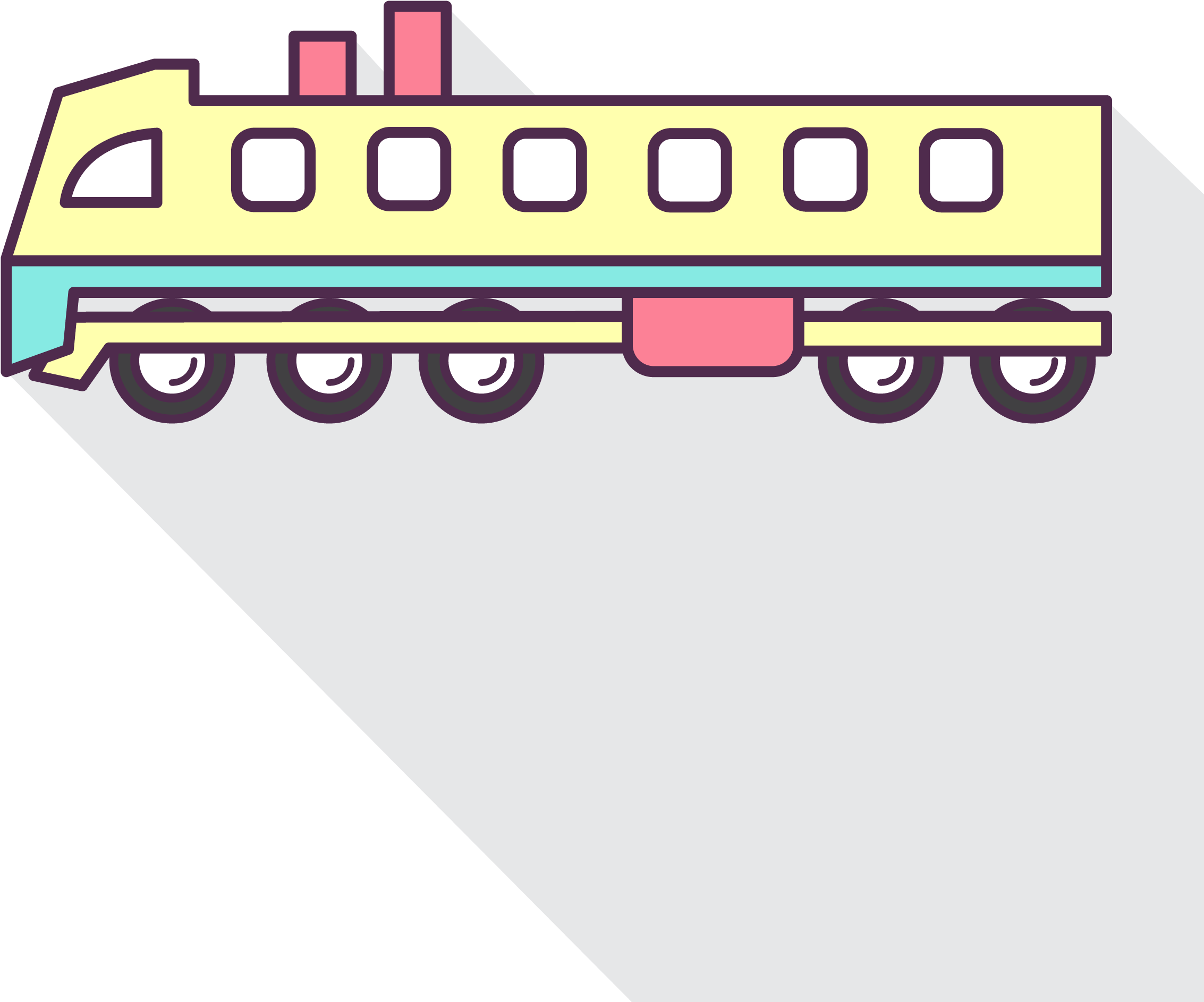 Download Png Coloured - Train - Full Size PNG Image - PNGkit