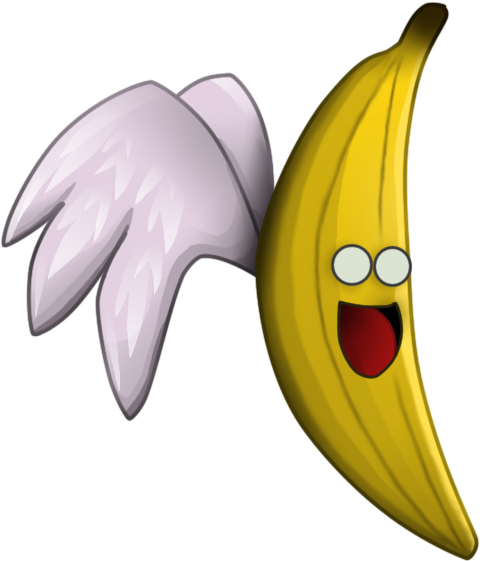 Download Flying Banana By Xiao97-d59ayev - Flying Banana Png - Full ...