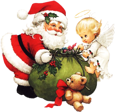 Download Amarna Crafts And Images - Santa Angel - Full Size PNG Image ...