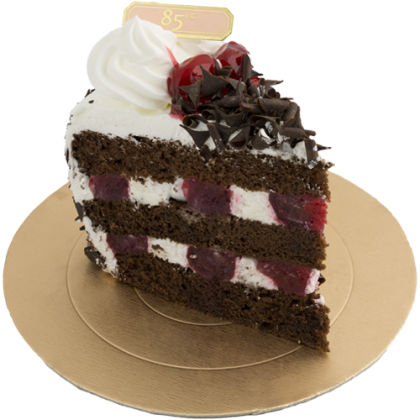Download Black Forest Cake, 85°c Bakery Cafe, New Location At - Black ...