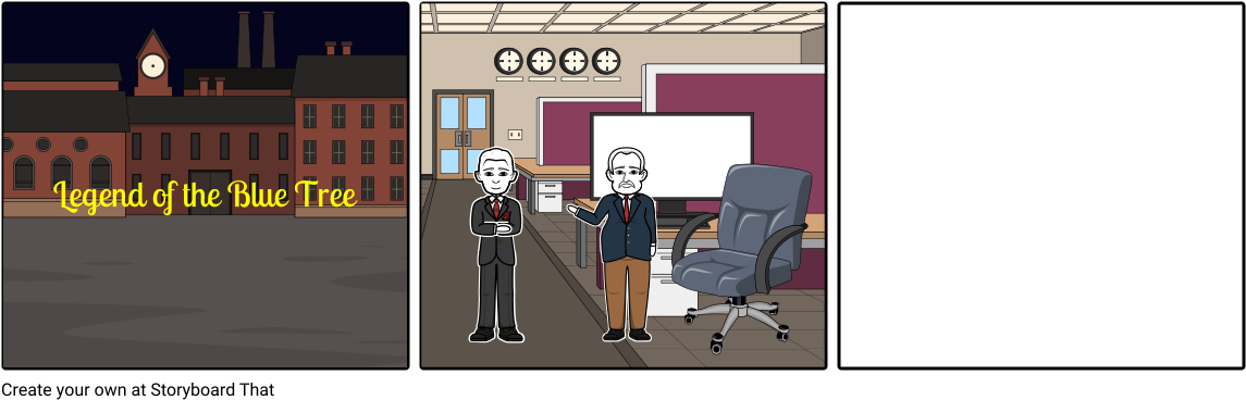 Download Legend Of The Blue Tree - Cartoon - Full Size PNG Image - PNGkit