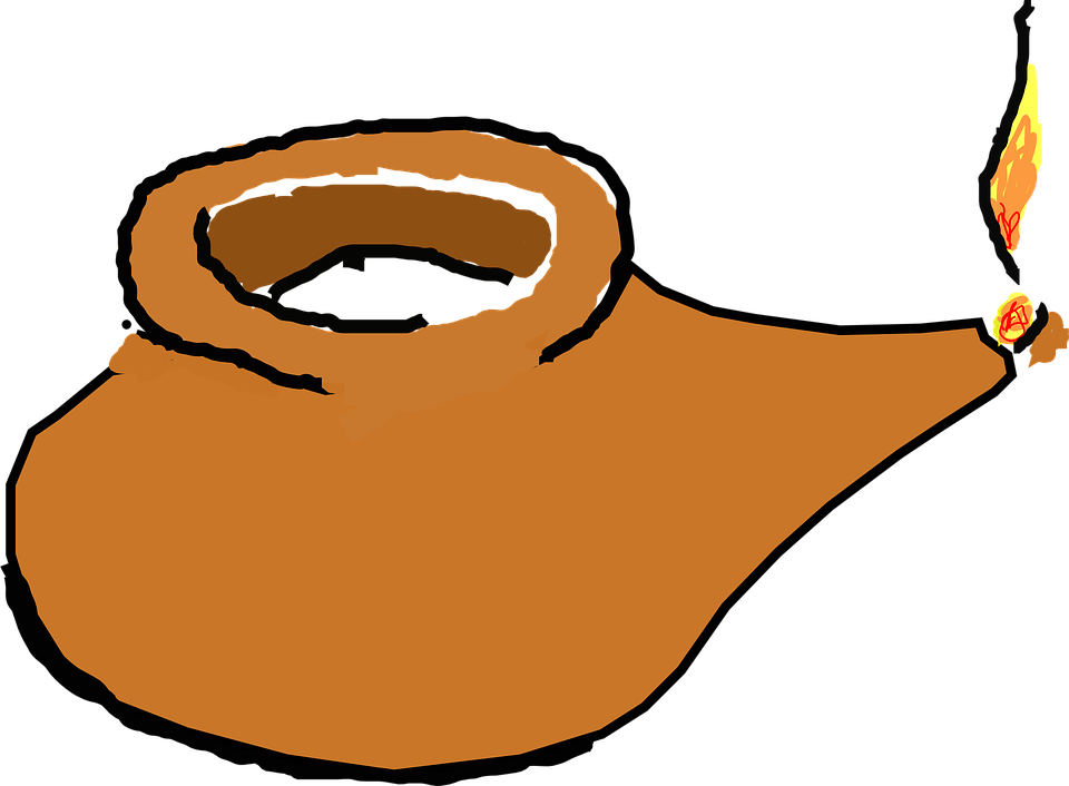 Download Hurricane Lamp Clip Art At Clker - Oil Lamp Free Clipart ...