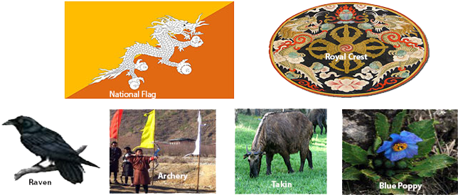 Download National Symbols - Flag Of Bhutan - Full Size PNG Image - PNGkit