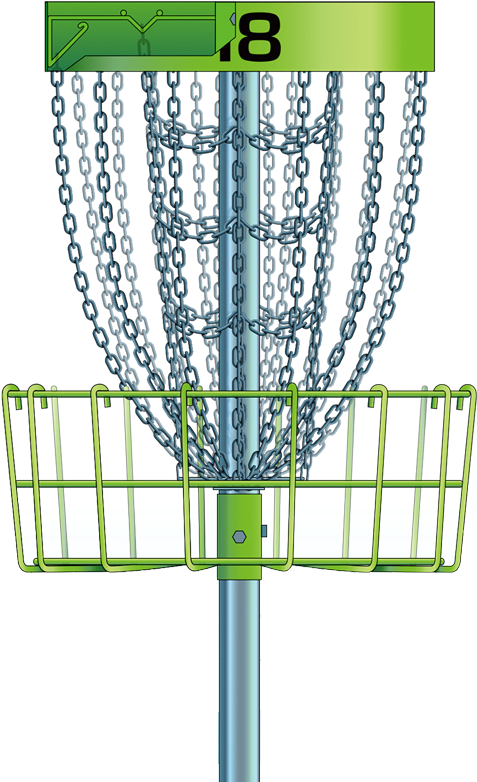 Download Prodigy T1 Pro Basket - Prodigy Disc Golf Basket - Full Size ...