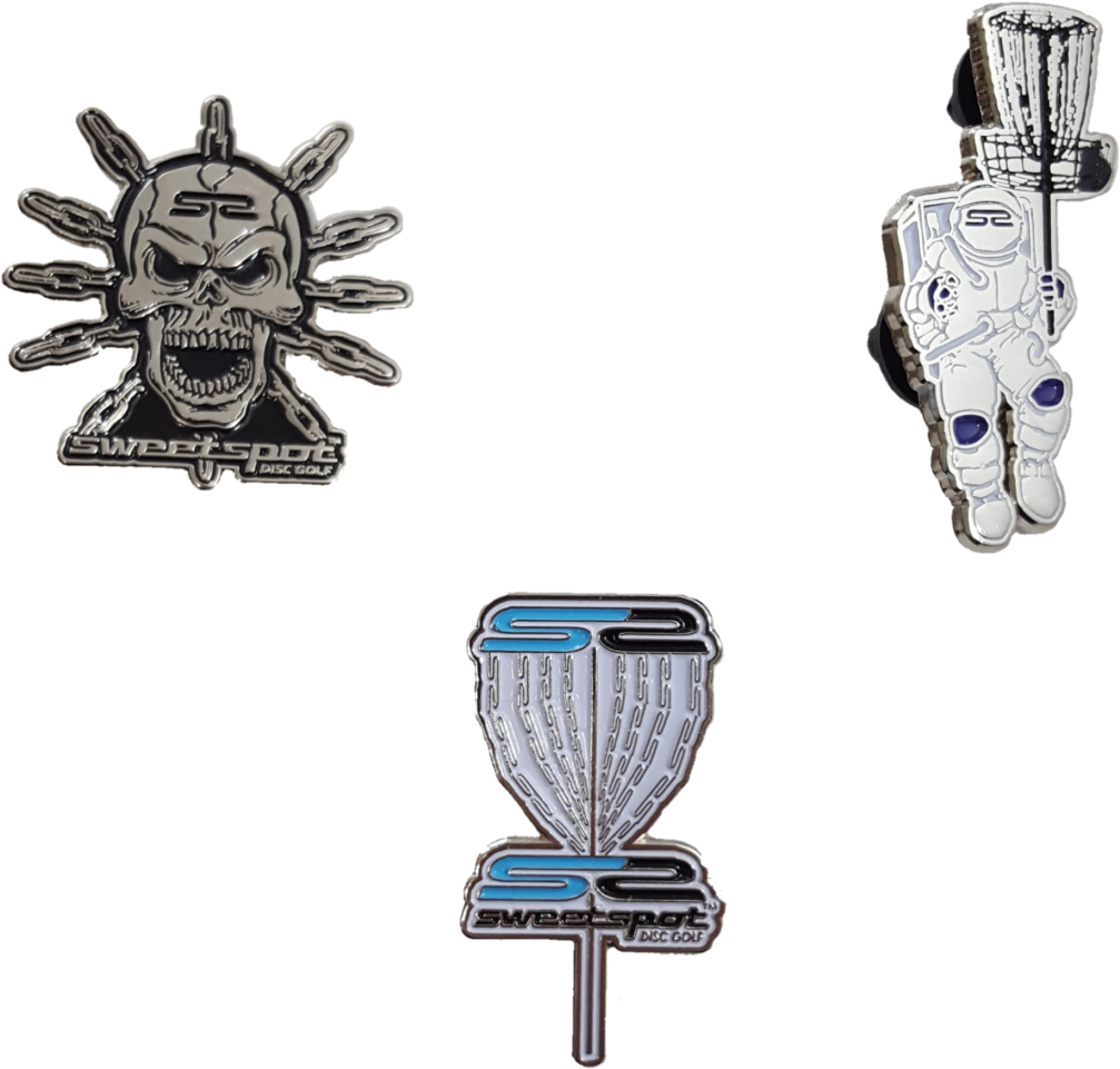 Download Disc Golf Pin Custom Enamel - Illustration - Full Size PNG ...