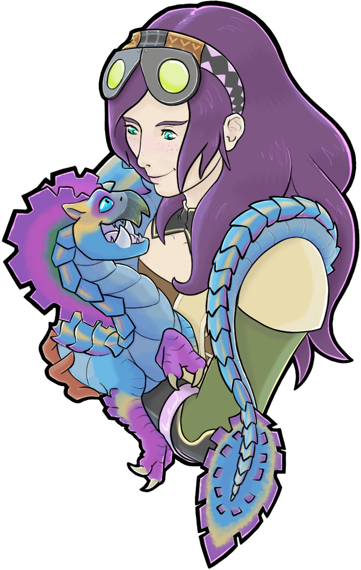 Download 0 Replies 0 Retweets 1 Like - Monster Hunter Najarala Art ...