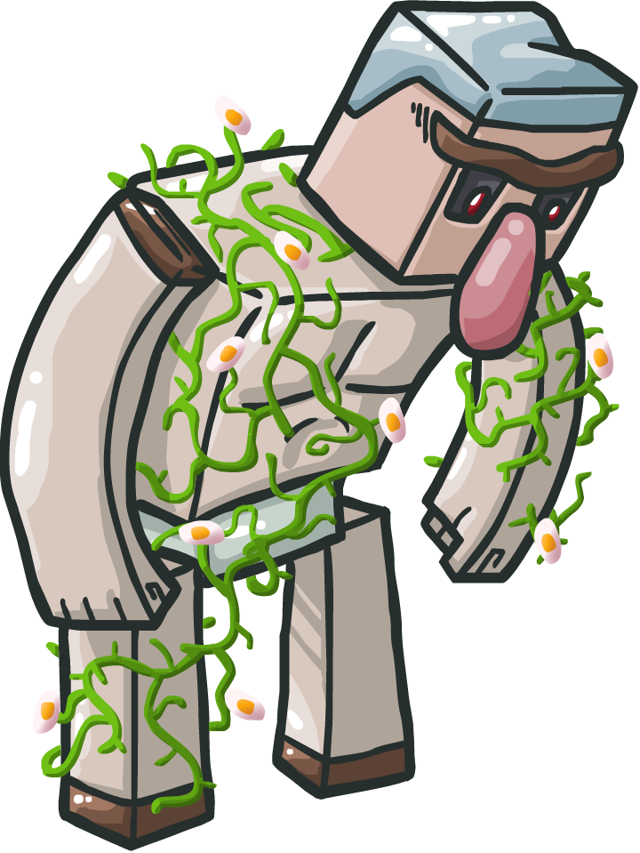 Download Iron Golem By Rezuaq On Deviantart - Minecraft Cartoon Iron ...