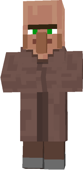 Download Minecraft Villager Farmer - Minecraft Villager No Background ...
